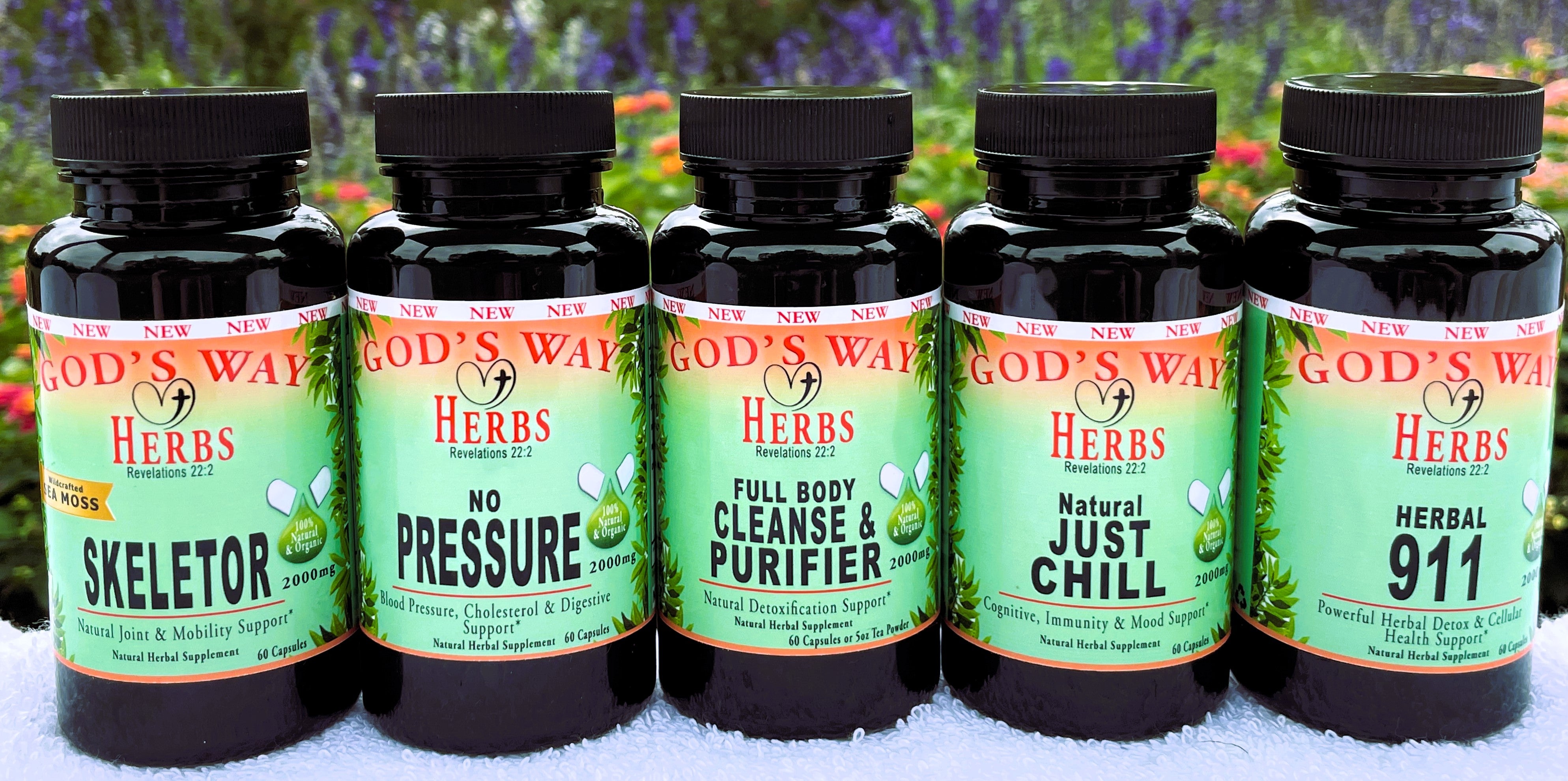 God's Way Herbs- Natural Herbal Supplements for Everything!