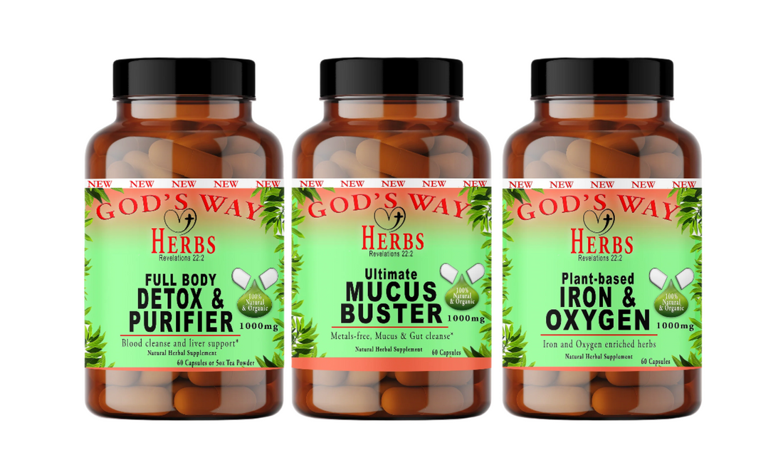 God's Way Herbs- Natural Herbal Supplements for Everything!